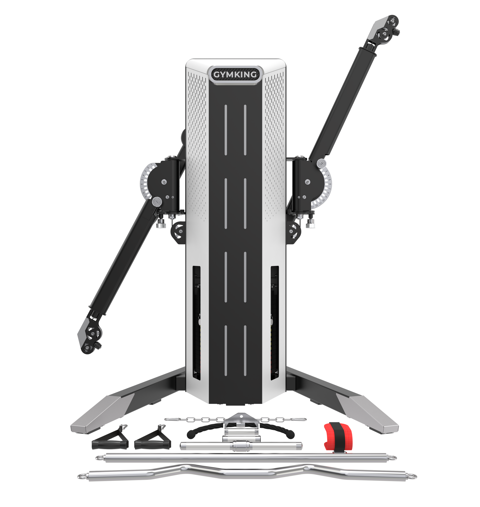 GymKing Commercial Dual Cable Functional Trainer | 2x100kg | Aussie ...