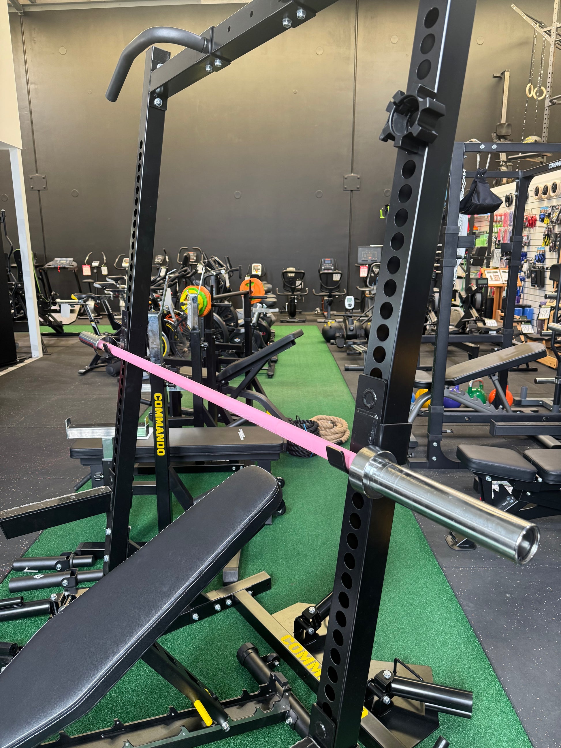 Olympic Barbell Elite Junior 6ft - 8kg | Aussie Fitness – Aussie ...